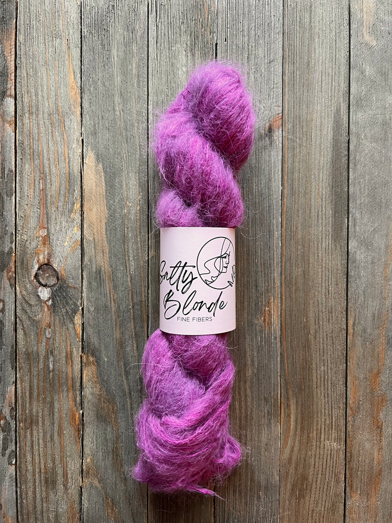 Salty Blonde Fiber Suri Silk – Maker+Stitch