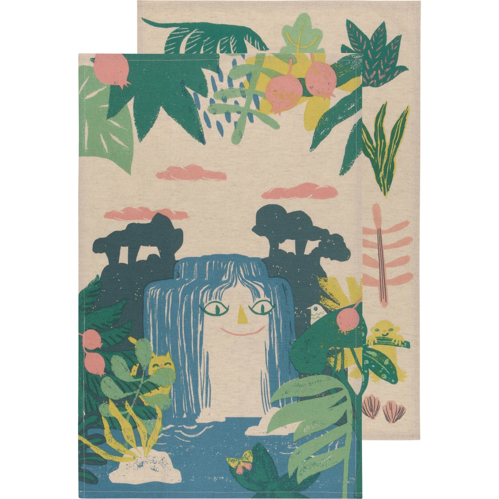 Set of Two Tea Towels - Haven – Maker+Stitch