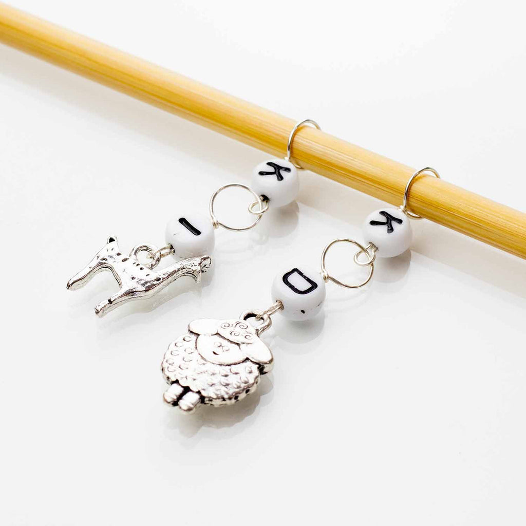 Sheep & Llama Knit Increase Decrease counter set – Maker+Stitch