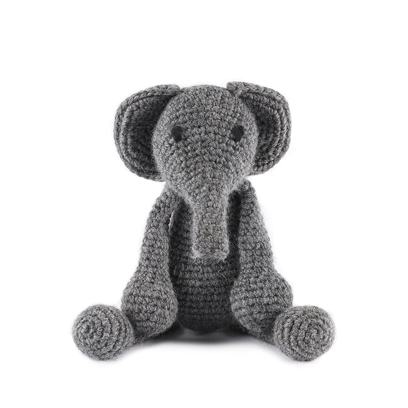Toft Edward's Menagerie Crochet Kit - Bridget The Elephant – Maker+Stitch
