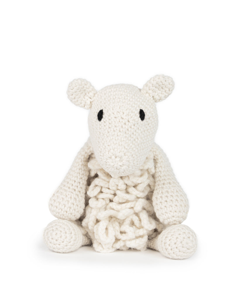 Toft Edward's Menagerie Crochet Kit - Simon The Sheep – Maker+Stitch